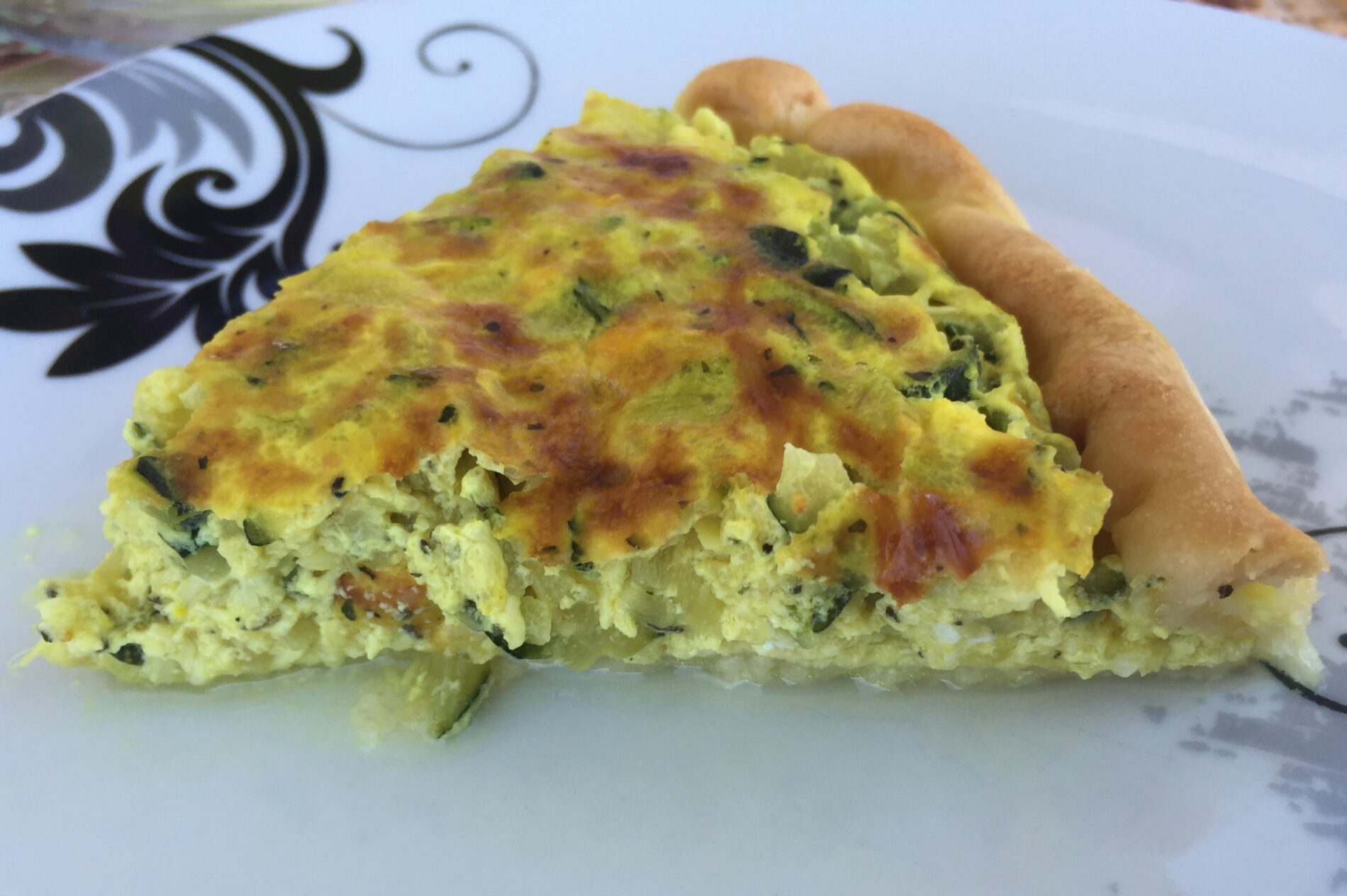 Quiches chèvre & fleur de courgette - Recette courgette