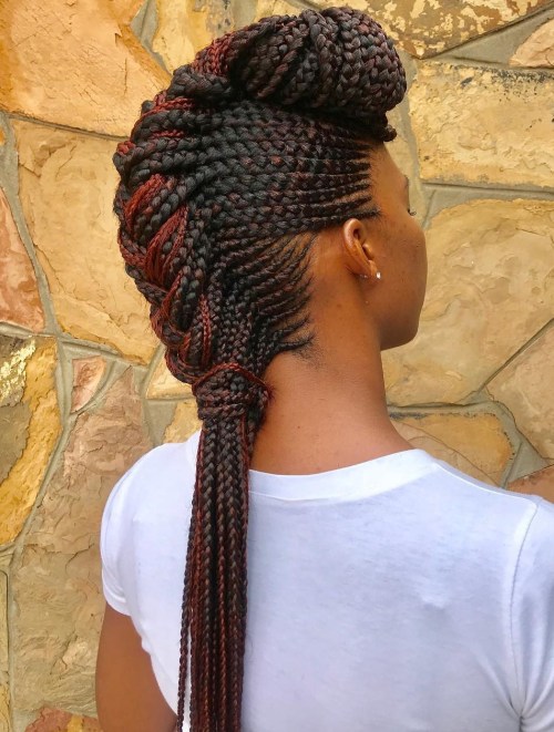 Les 35 Modèles de tresse africaine - Photos de nattes africaines